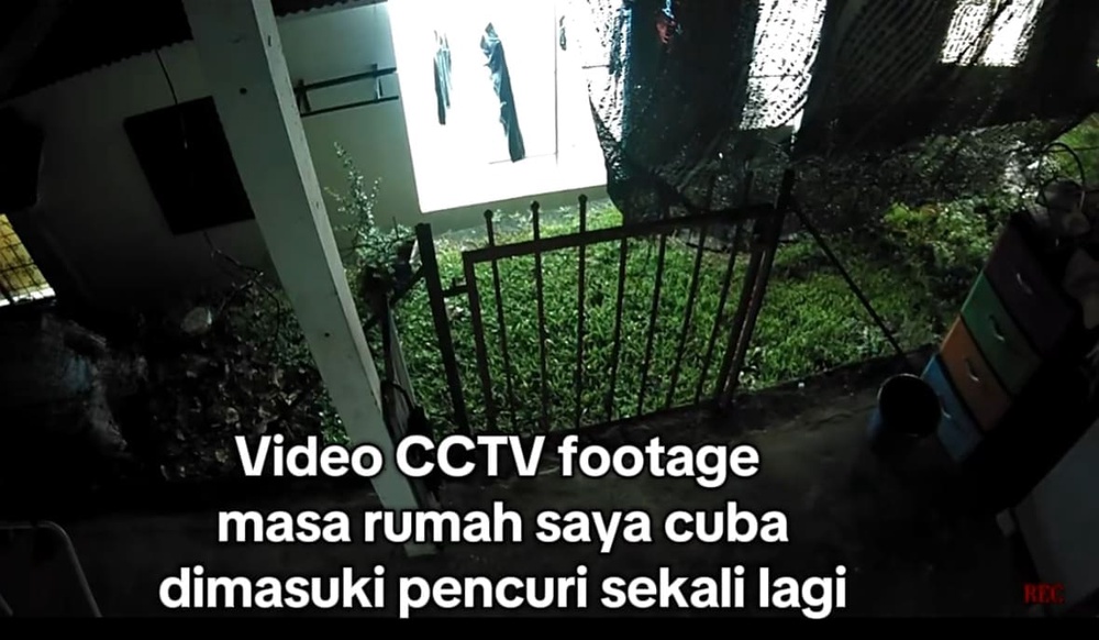 CCTV Captures Intruder Sneaking Into M’sian Family Home Before Motion ...