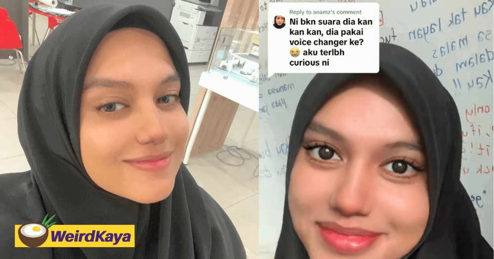 M’sian Woman Surprises Netizens With Naturally Deep Voice Without Using ...