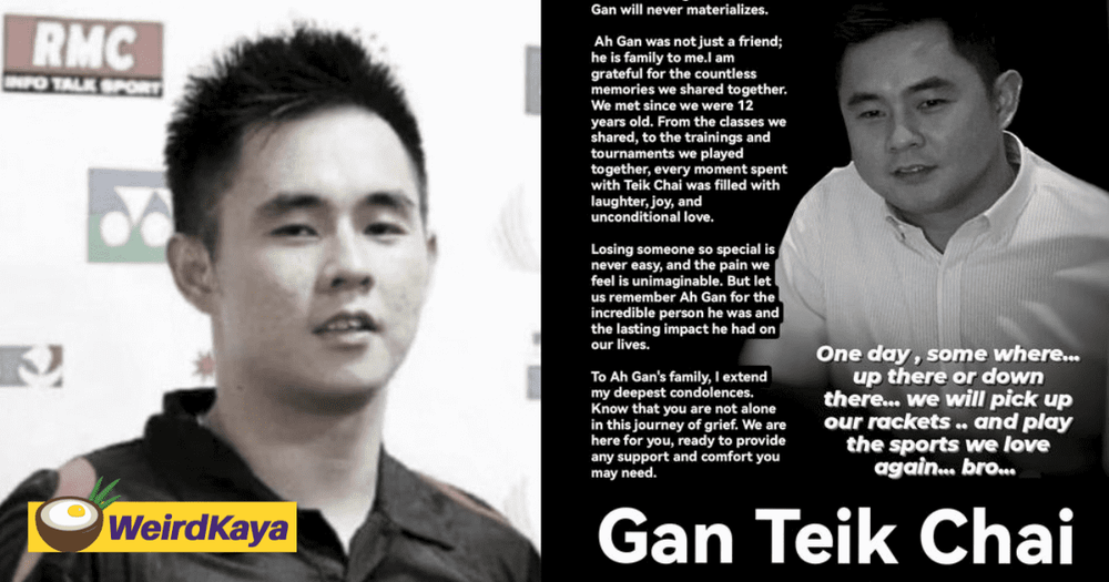 Former Malaysia Badminton Legend Gan Teik Chai Dies At The Age Of 40 ...