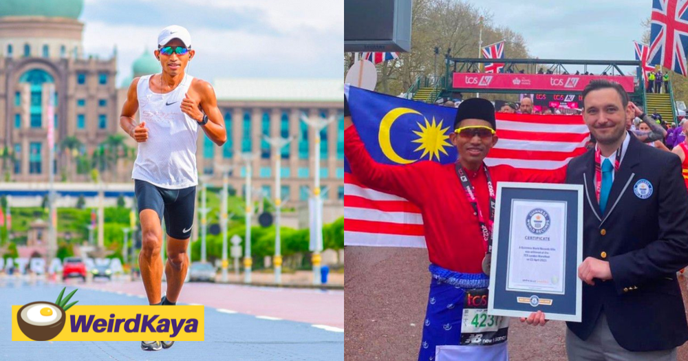 M’sian Marathoner Sets Guinness World Record By Completing Full ...
