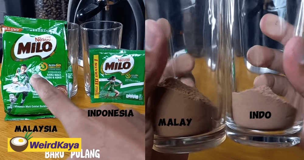 Indonesian TikToker Compares Milo From M’sia & Indonesia, Says He ...