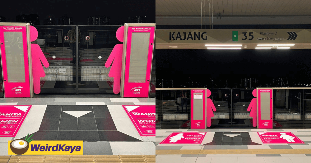 RapidKL’s Female-Only Coach On Kajang MRT Line Officially Begins Today ...
