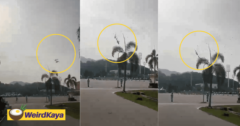 2 Helicopters Crash Into Each Other In Lumut, Leaves 10 Dead | WeirdKaya