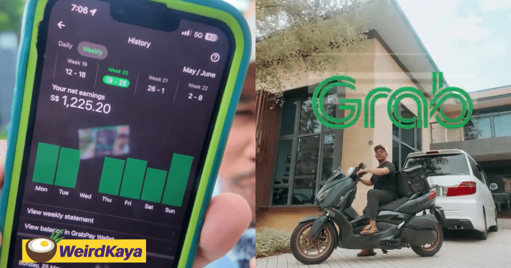 S’porean Grab Rider Claims He Earns Up To RM21,000 Monthly & Lives At ...
