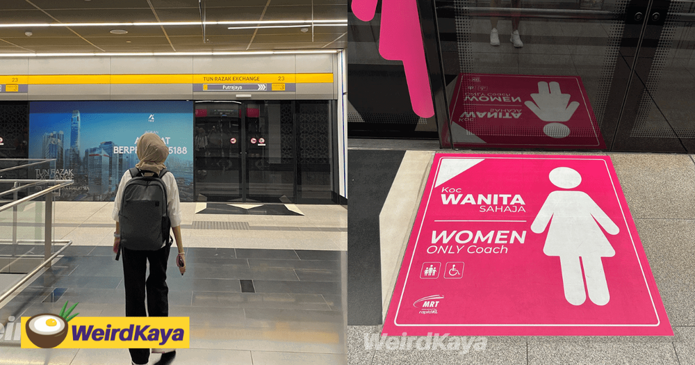 MRT Putrajaya Line To Have Women-Only Coach Starting This April | WeirdKaya