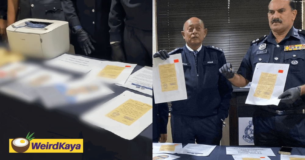 M’sian Cop Taking Frequent MCs Leads To Discovery Of Fake MC Syndicate ...