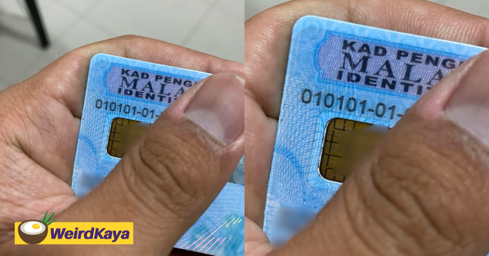 M’sian Proudly Shows Off Unique ‘01010101’ IC Number & Netizens Are ...