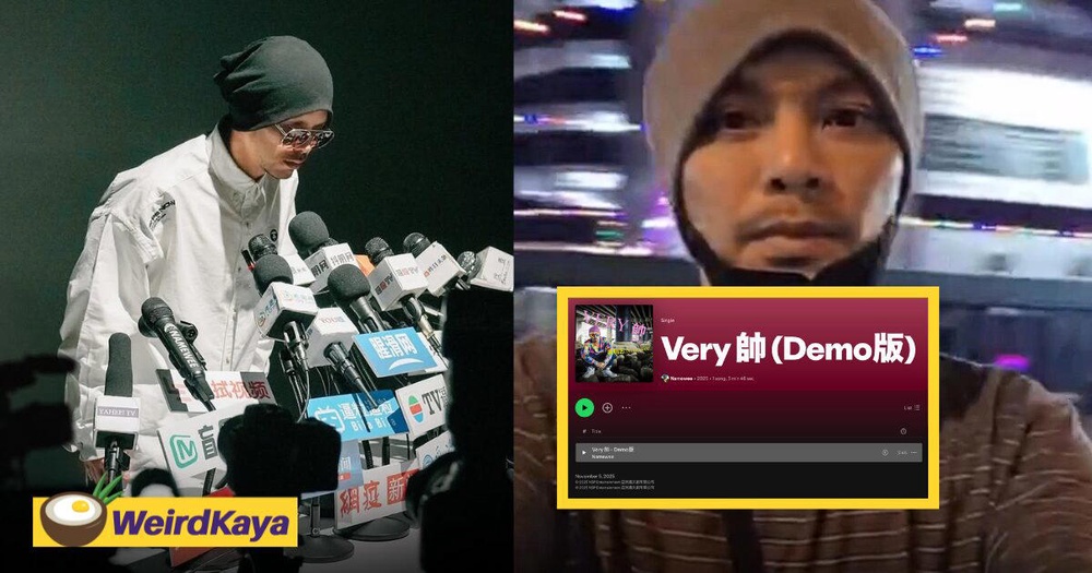 Namewee Releases New Song Despite Being Remanded For 6 Days Over Influencer’s Death | WeirdKaya