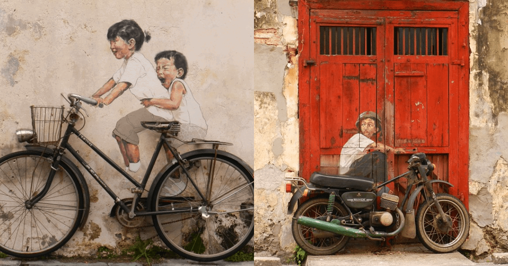Here’s How The Faces Behind Penang’s Iconic Street Murals Look Like ...