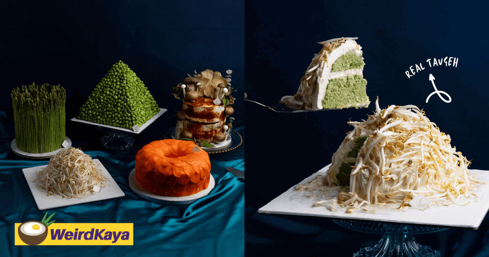S’pore Bakery Sells Taugeh Cake For RM510, Sparks Amusement From ...