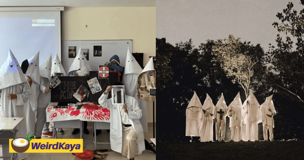 UiTM Students Seen Wearing KKK Robes On Campus, Uni Says It Was A ...