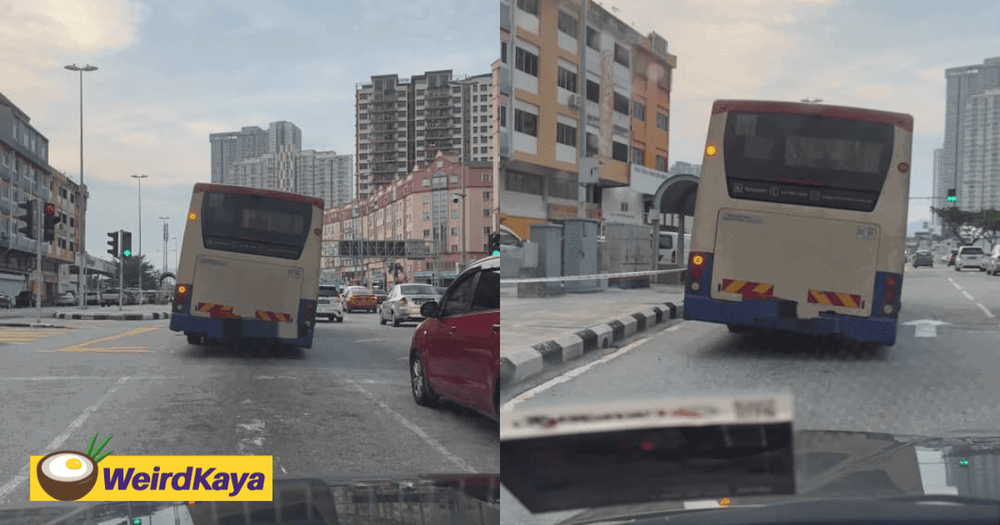 Viral Video Shows Tilted RapidKL Bus Cruising In Gombak, Leaves ...