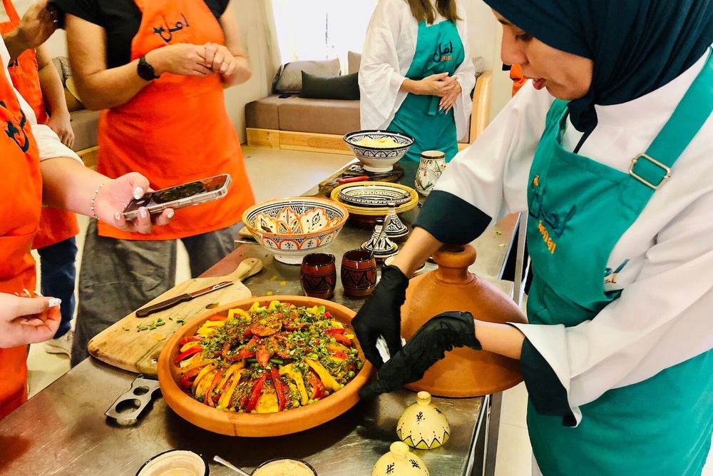 Inside the Marrakesh Kitchen Where Travelers Help Change Moroccan Women ...