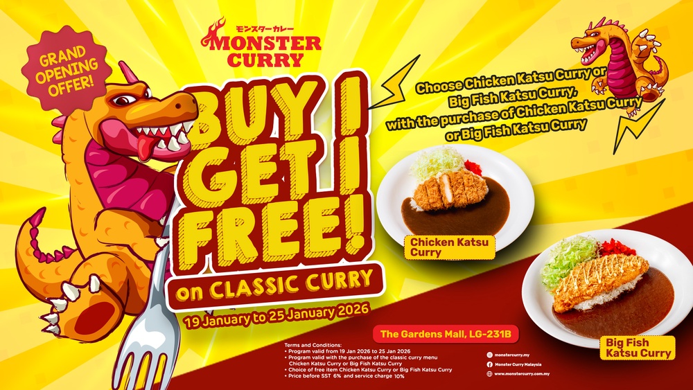 Monster Curry Makes Its Roaring Debut in Malaysia with Award-Winning ...