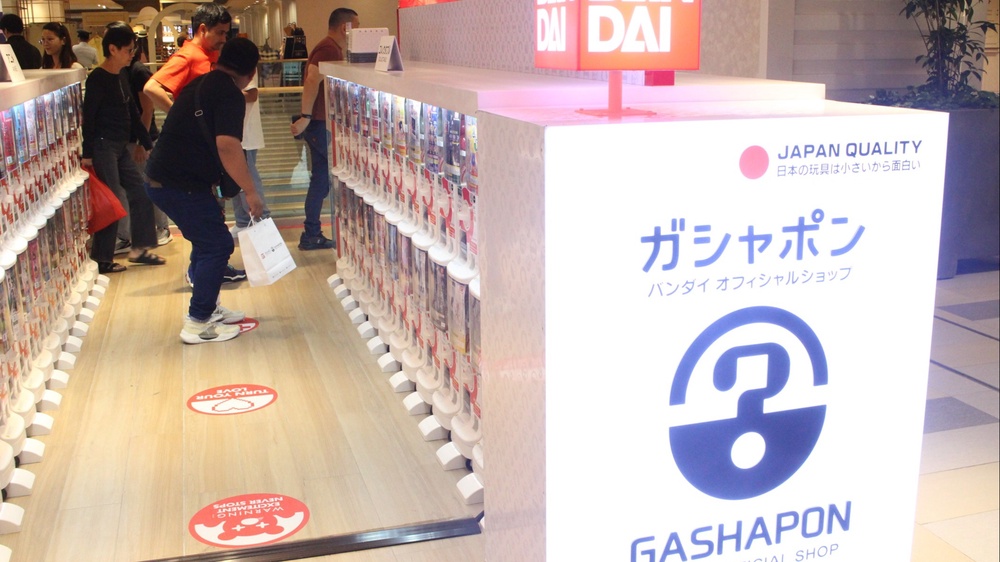 Gashapon capsule toy shop in Manila has fans flocking