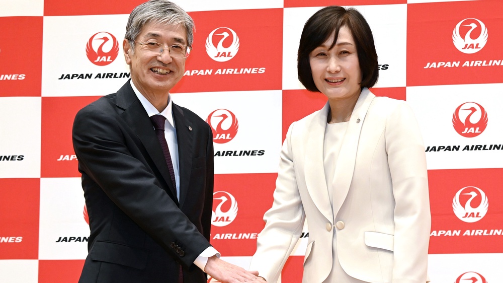 JAL names Mitsuko Tottori, former cabin attendant, as first female ...