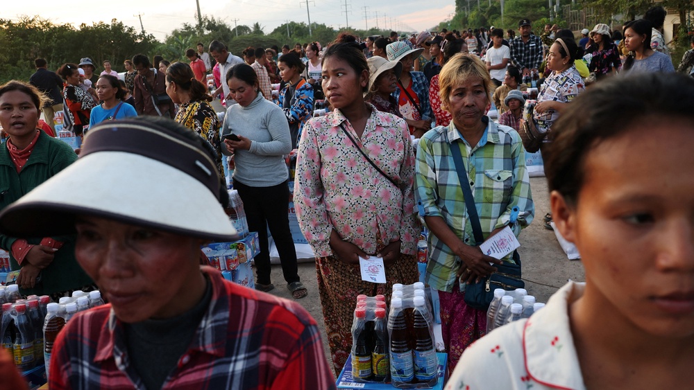 Cambodia says Thailand bombed target 70km from border