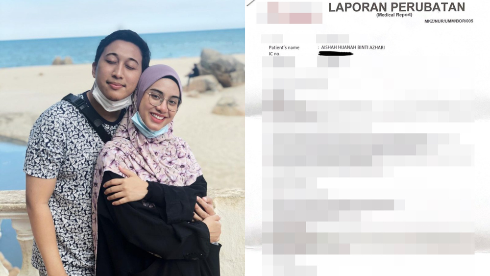 Rekod Perubatan Isteri Pertama Tersebar, Alif Teega Didakwa Dera Aisyah Hijanah?