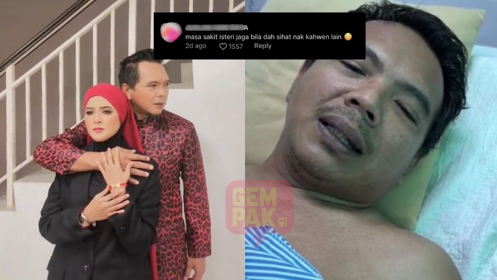 Azlan Komeng Bakal Kahwin Lagi Satu? Netizen Minta Sedar Diri - “Siapa Yang Jaga Waktu Sakit?”