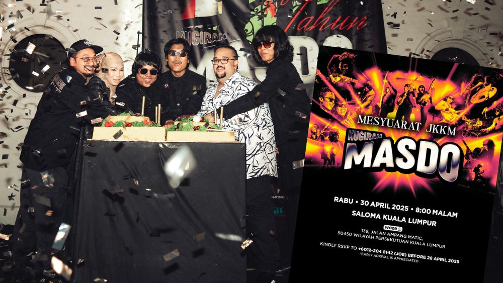 MASDO Raikan 10 Tahun Dalam Industri Muzik Dengan 'Perjumpaan Ahli ...