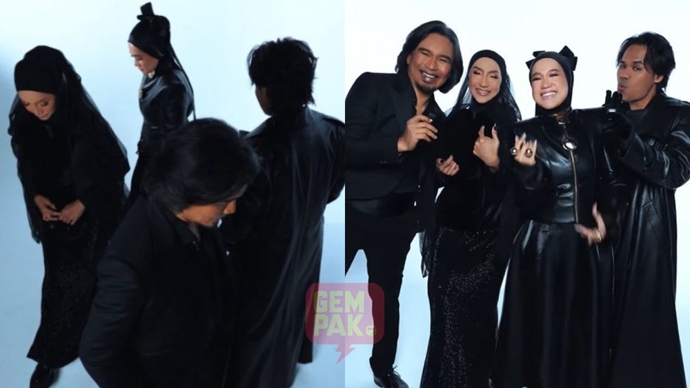 Teaser Anuar, Ziana, Ernie & Syamel Lengkap Berbusana Hitam Tarik ...