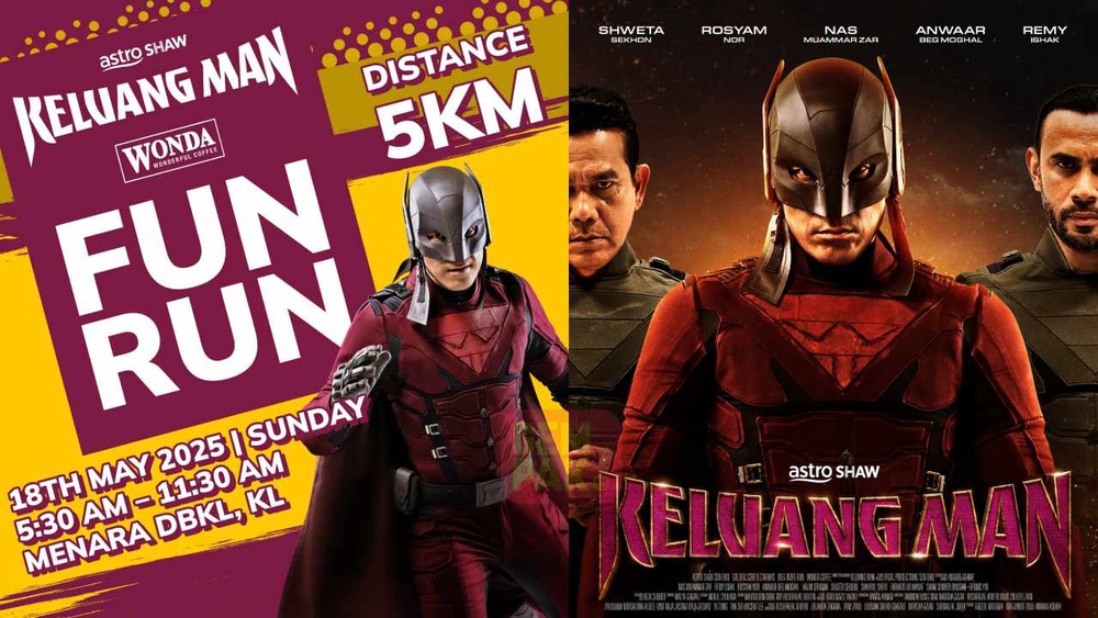 Tema Warna Burgundy Simbol Semangat Adiwira, Larian Superhero ‘Keluang ...