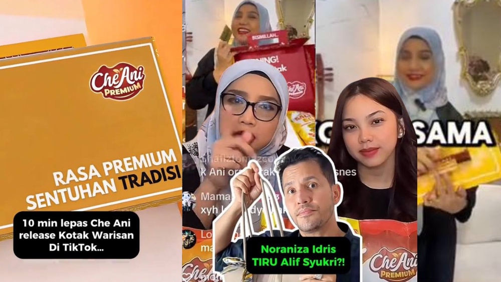 Lancar Kotak Warisan Che Ani Premium, Netizen Kritik Macam Tiru Aliff ...