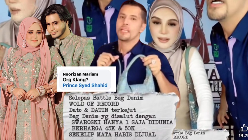 "Orang Klang?" - Netizen Speku Prince Syed Pembeli Beg Swarovski RM50K ...