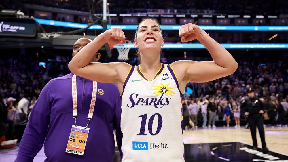Plum shatters WNBA records versus Valkyries, credits Wilson lessons