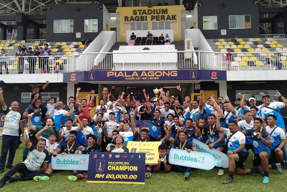Ragbi Piala Agong: PDRM akhiri penantian 32 tahun muncul juara