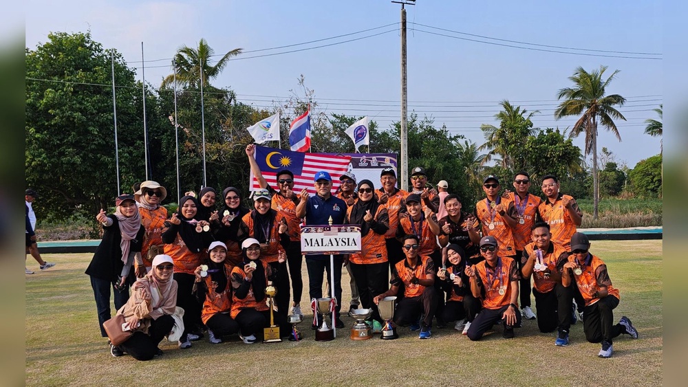 Kejohanan Boling Padang Asia 2024: Malaysia takluk Asia buat kali ke-13!