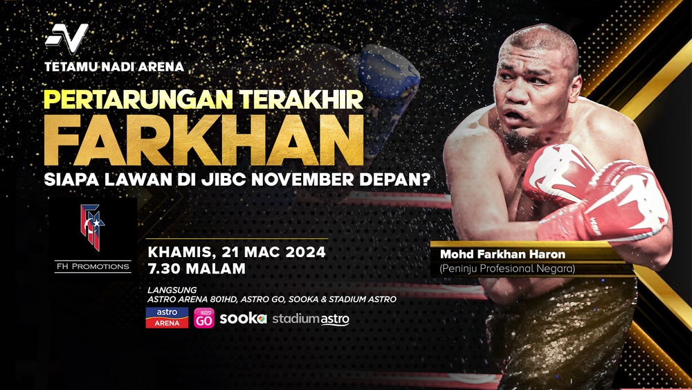 Info Tetamu Nadi Arena: Pertarungan terakhir Farkhan