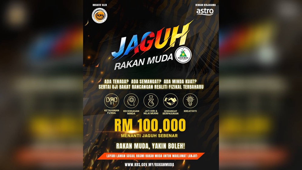 Jaguh Rakan Muda X Astro: Rancangan relaiti fizikal paling mencabar