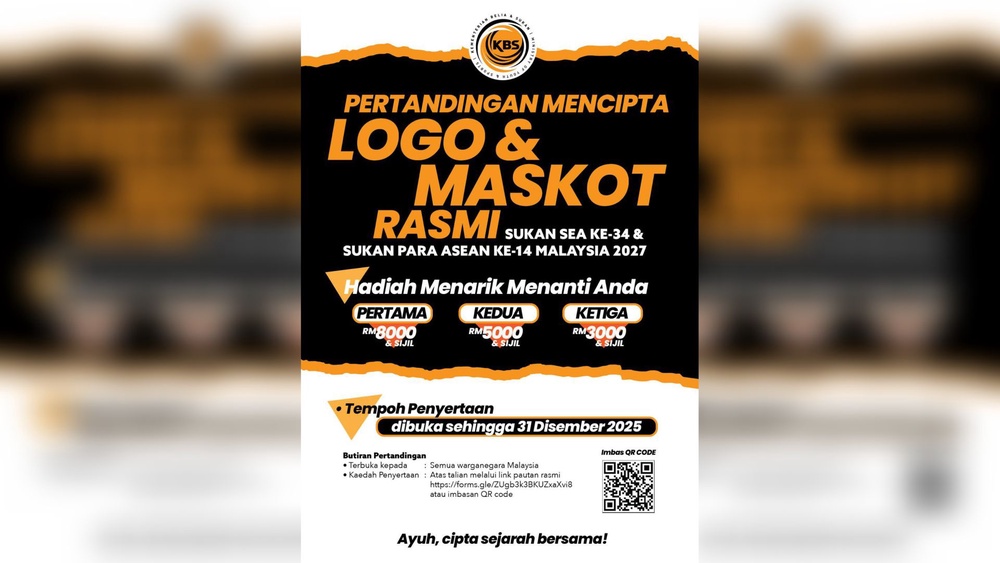 KBS anjur pertandingan cipta logo & maskot Sukan SEA, Sukan Para ASEAN 2027