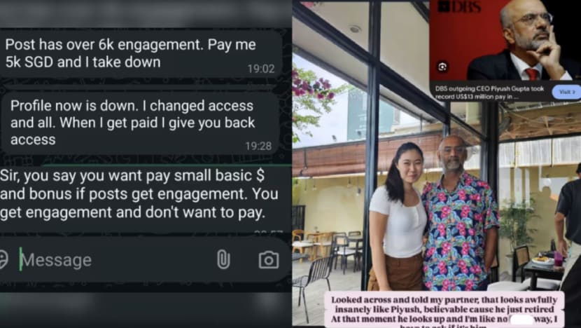 Woman accused of lying about meeting ex-DBS CEO Piyush Gupta says ...