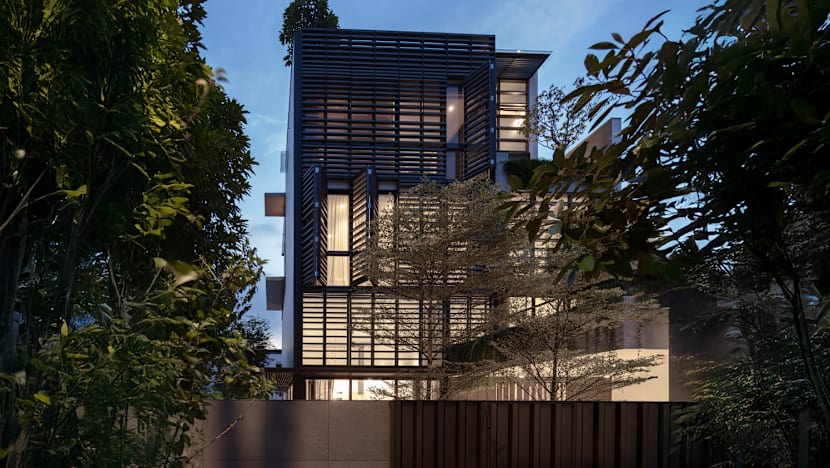 A multigenerational home in Singapore where privacy and togetherness ...