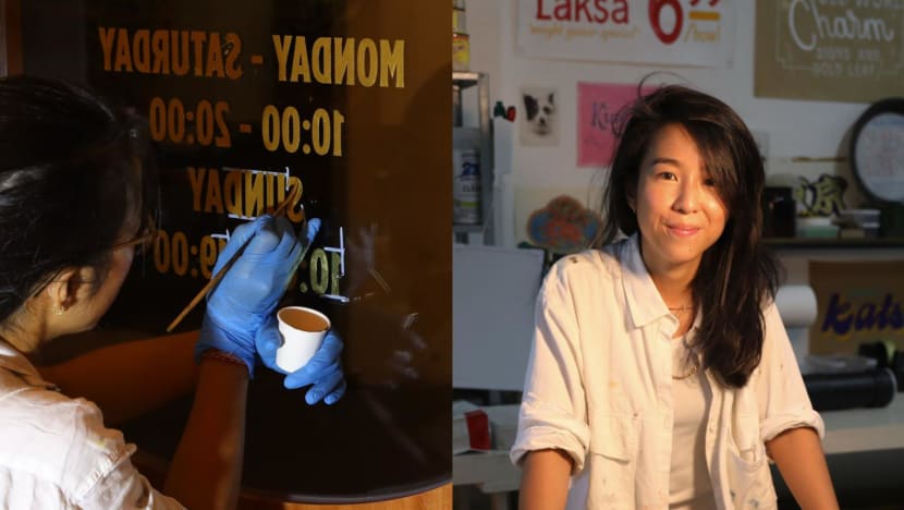 Meet the young artist reviving the art of traditional sign painting all ...