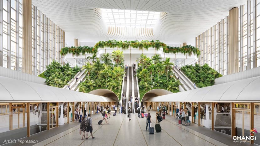 MRT at Changi Airport T5 to be an interchange station linking TEL and CRL