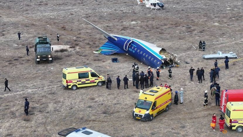 Azerbaijan Airlines plane crashes in Kazakhstan, killing 38
