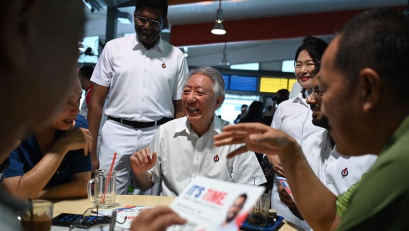 GE2025: SM Teo Chee Hean turns up in Aljunied GRC, lends support to PAP ...