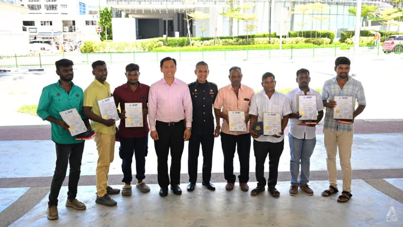 Migrant workers involved in Tanjong Katong sinkhole rescue get SCDF ...