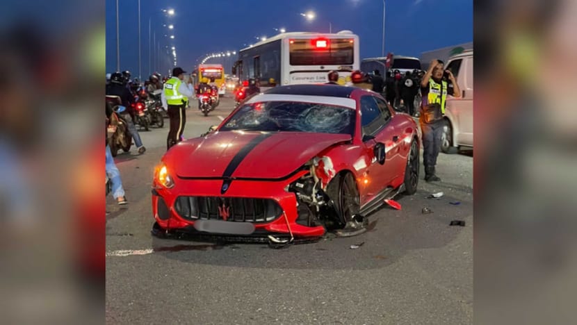 Johor police probing Singapore-registered Maserati driver, 27, for ...