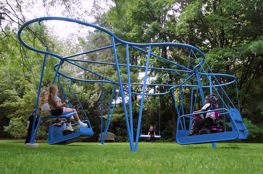 Cloud Swing Is Good Design Providing Accessible Play for All