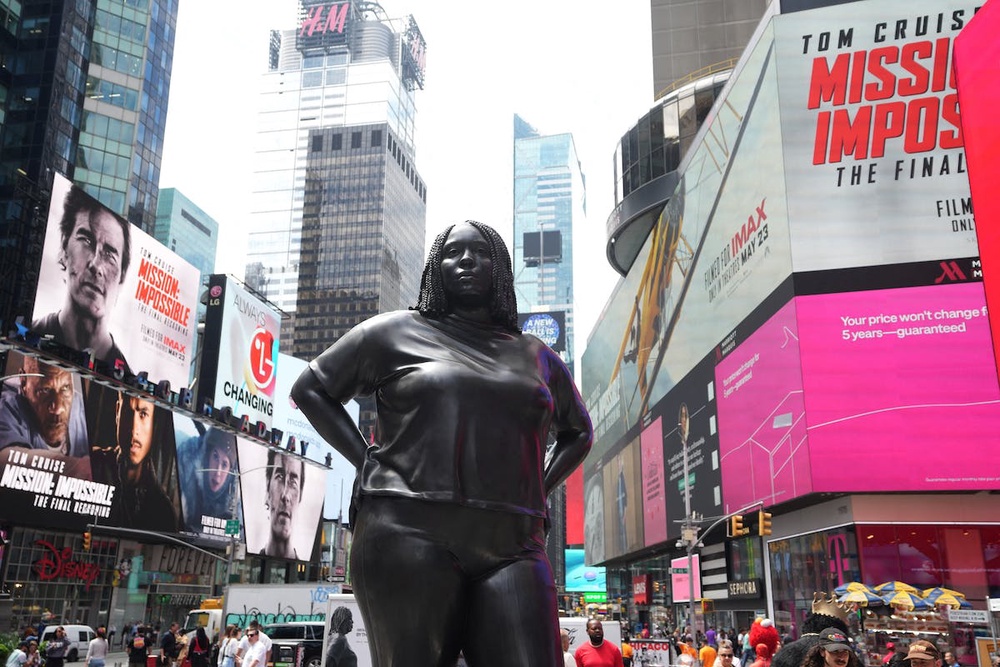 New NYC Statue Of Overweight Black Woman Touted As ‘Contrast’ To Monuments Of White Men
