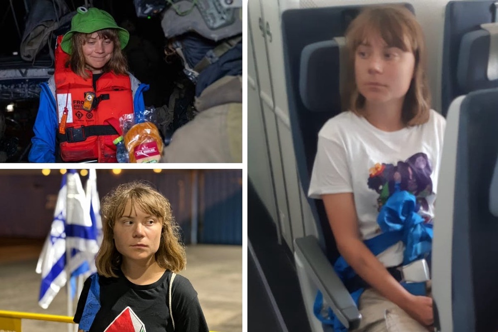 Greta Thunberg Deported From Israel After ‘Selfie Yacht’ Intercepted