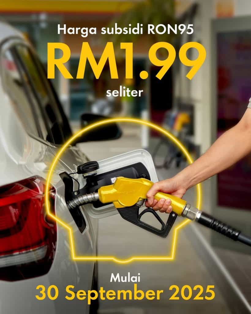 BUDI95 Shell – Cara Isi Petrol RON95 di Shell