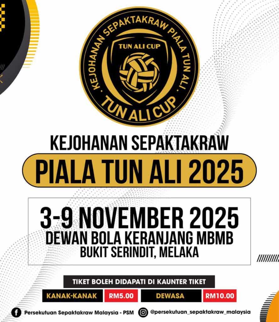Piala Tun Ali 2025 [LIVE] Akhir – Jadual Perlawanan & Keputusan
