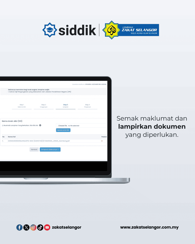 SIDDIK: Simpanan Pendidikan RM100 Zakat Selangor - Newswav