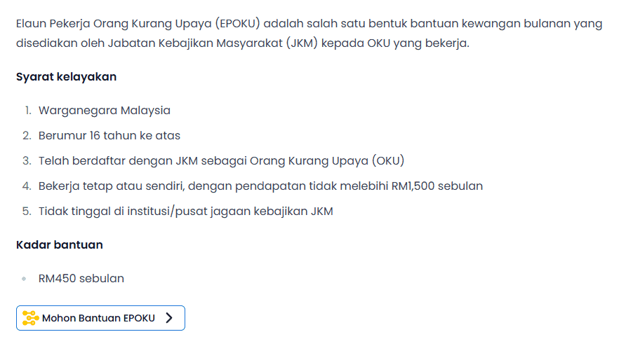 Apa Kelebihan OKU Disediakan JKM? – Semak Senarai Bantuan Ini - Newswav