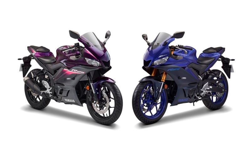 Yamaha YZF-R25 kini dalam warna ungu dan biru – RM22,998
